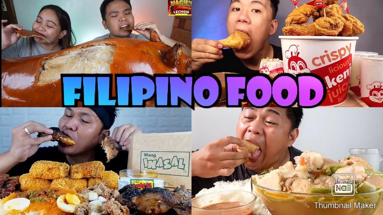 ASMR| INTRODUCING FILIPINO FOODS |mukbang compilation - YouTube