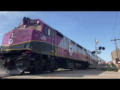 MBTA Railfanning - National Train Day - YouTube