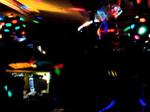 80's light effects in our club - YouTube