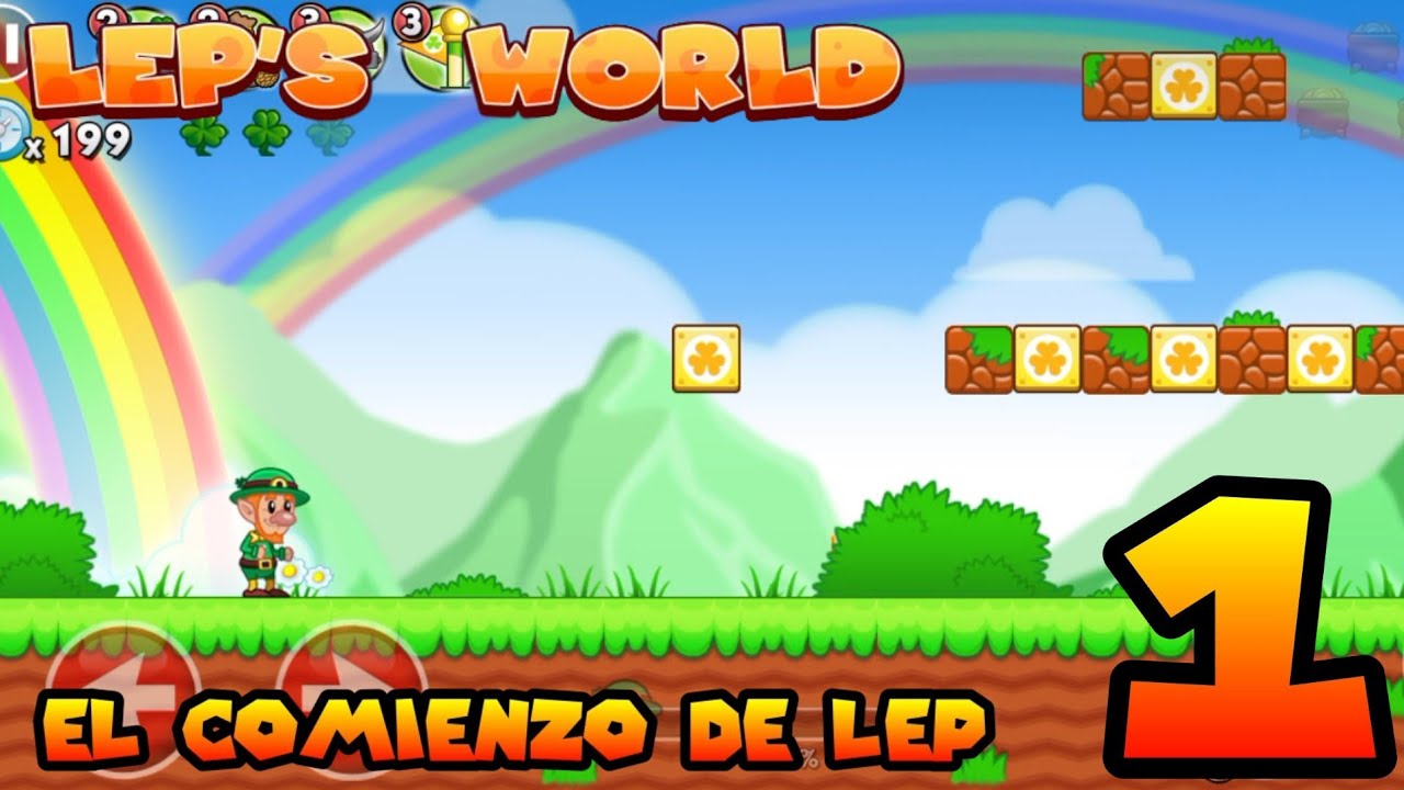 Lep's World - Capítulo 1: El comienzo de Lep [Gameplay] - YouTube