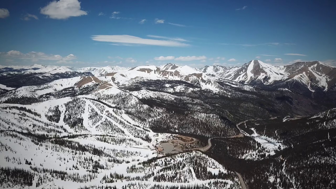 13,000 feet up. A view above the mountains - YouTube