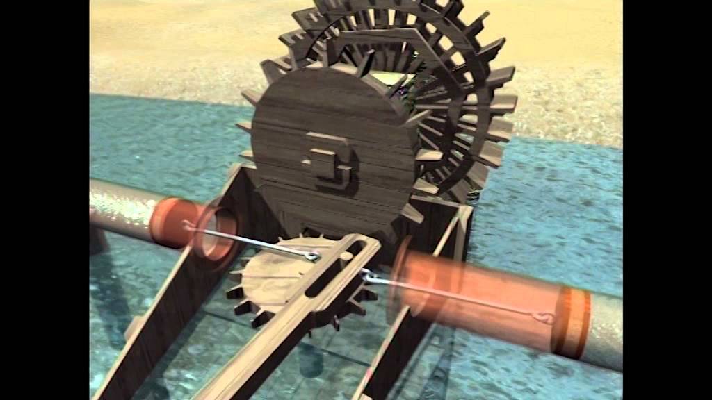 Qantara - Machines hydrauliques - YouTube