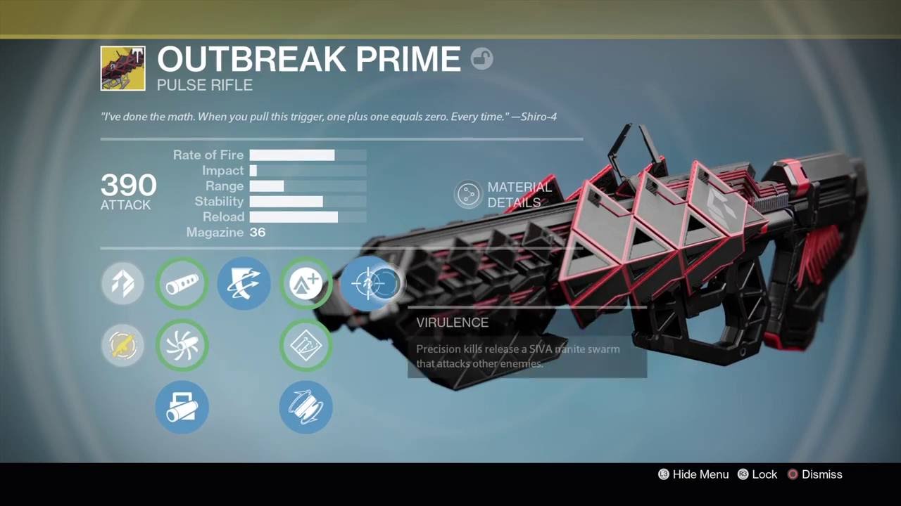 Destiny: Rise of Iron - Outbreak Prime Game play and Thoughts! - YouTube