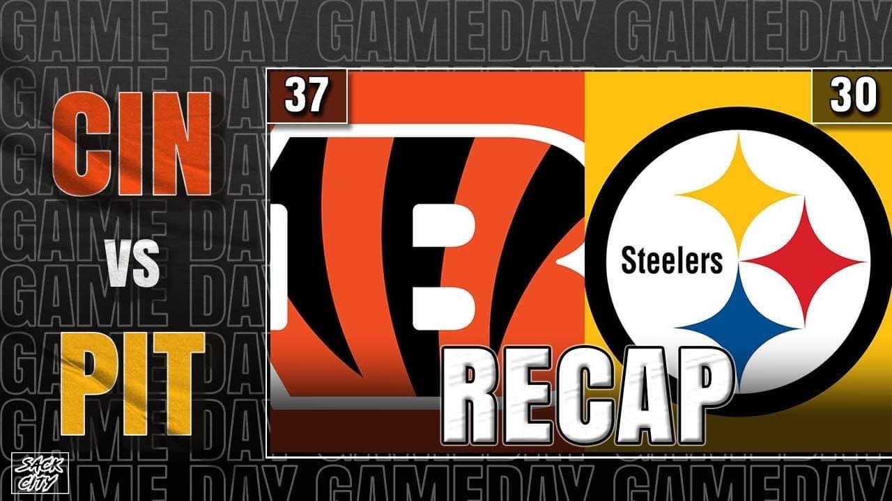 Cincinnati Bengals vs Pittsburgh Steelers | WEEK 11 GAME RECAP ...