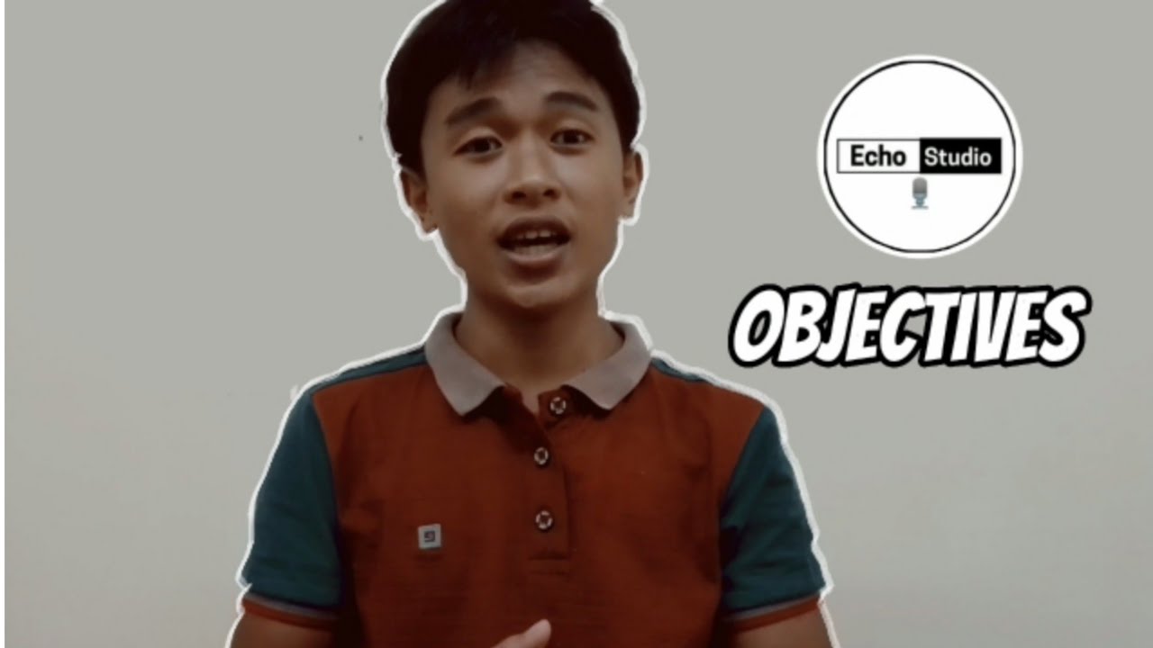 Ano nga ba ang "Objectives" ng Echo Studio! - YouTube