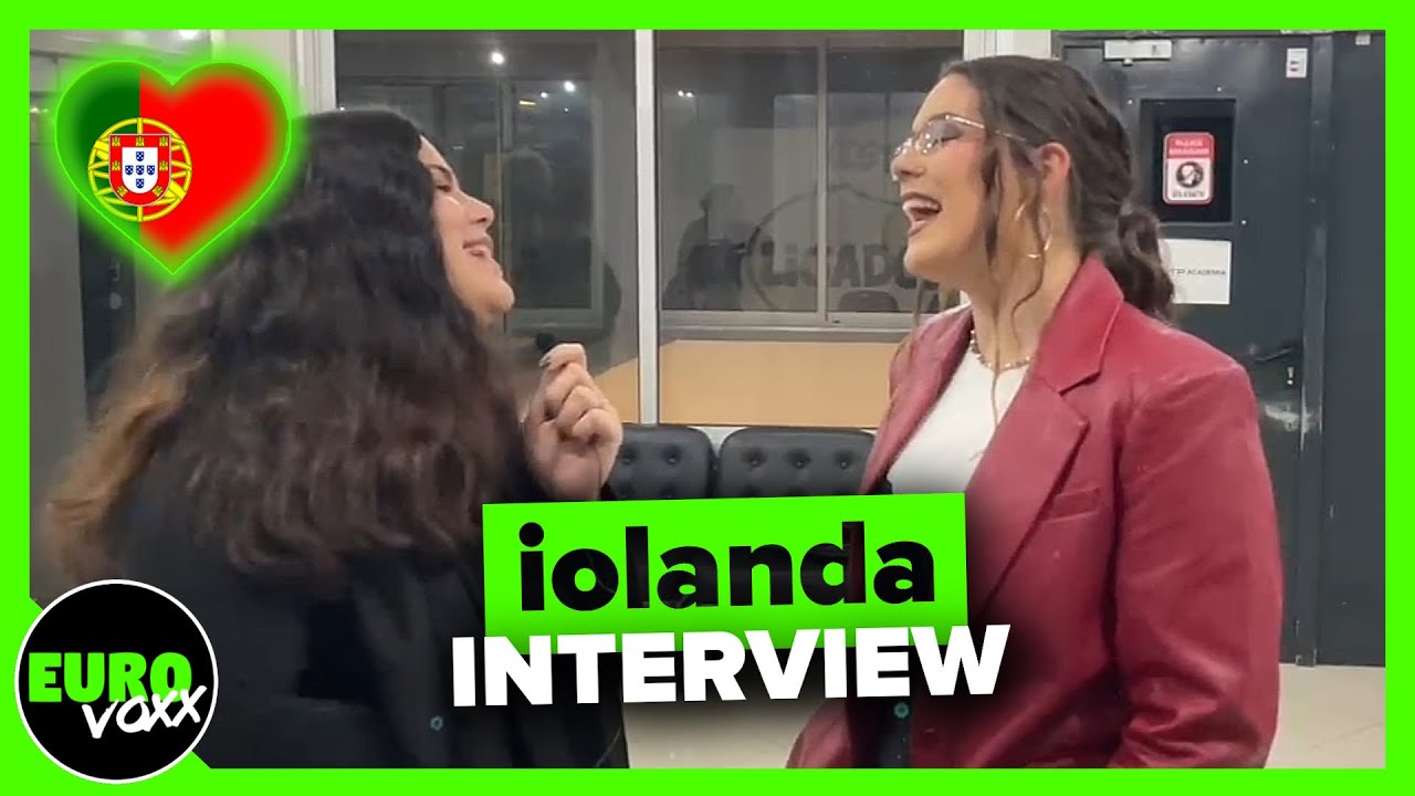 🇵🇹 iolanda - GRITO (Portugal Eurovision 2024) INTERVIEW @ FESTIVAL DA ...