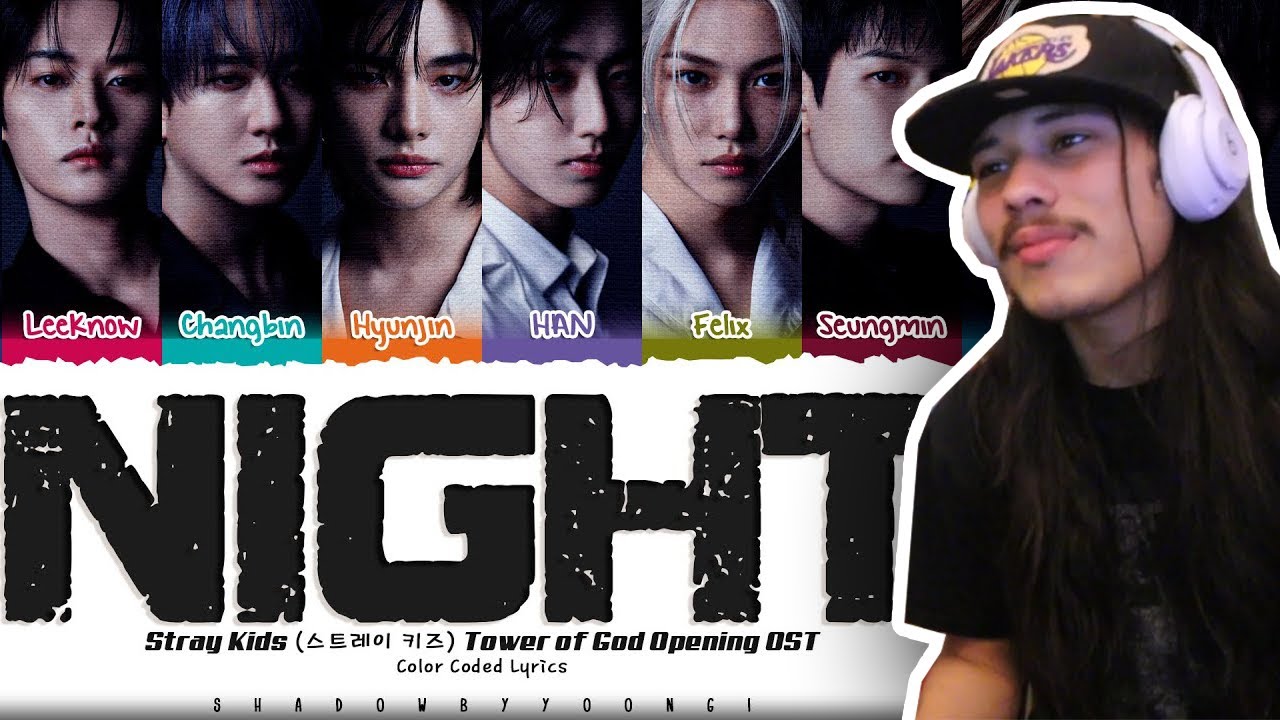 Stray Kids (스트레이 키즈) 'NIGHT' (Tower of God S2 Op 2) REACTION - YouTube
