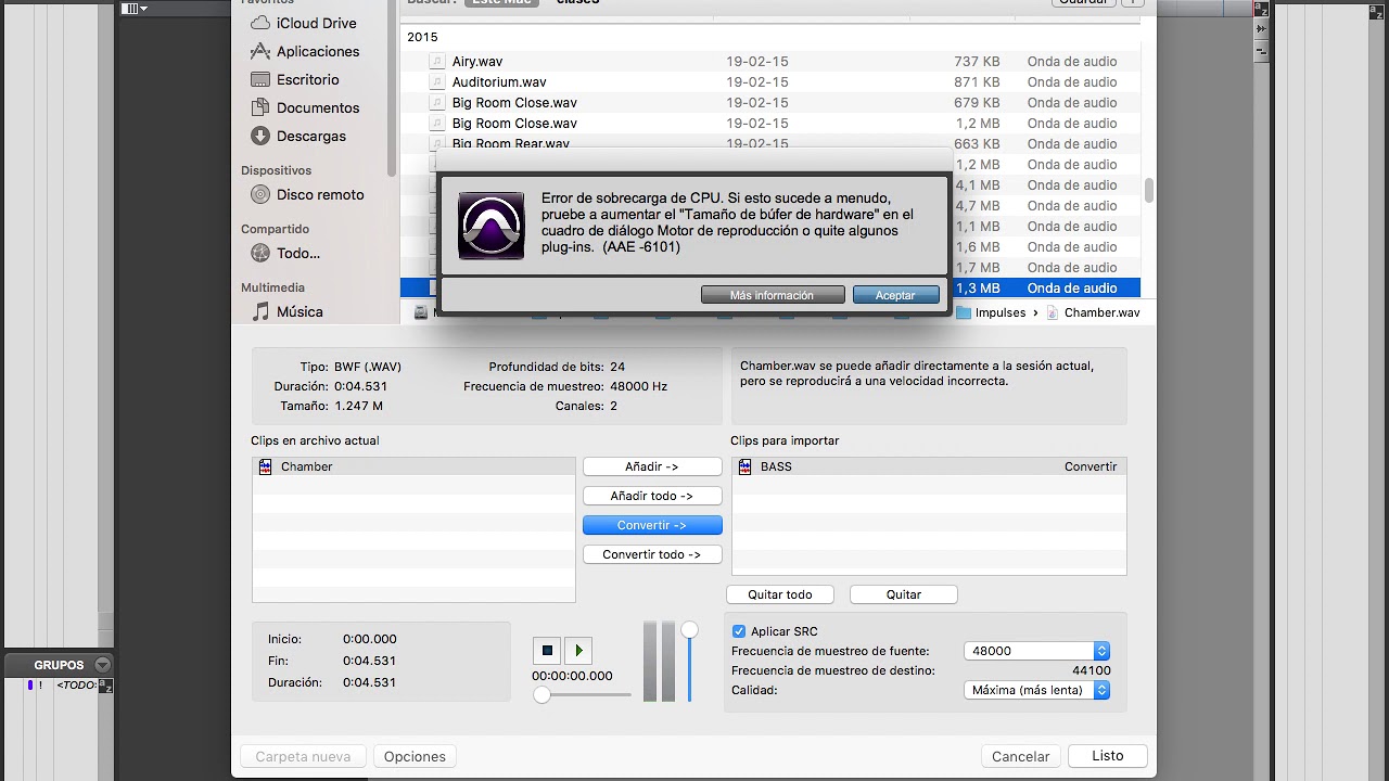 TUTORIAL PROTOOLS IMPORTAR Y ZOOM - YouTube