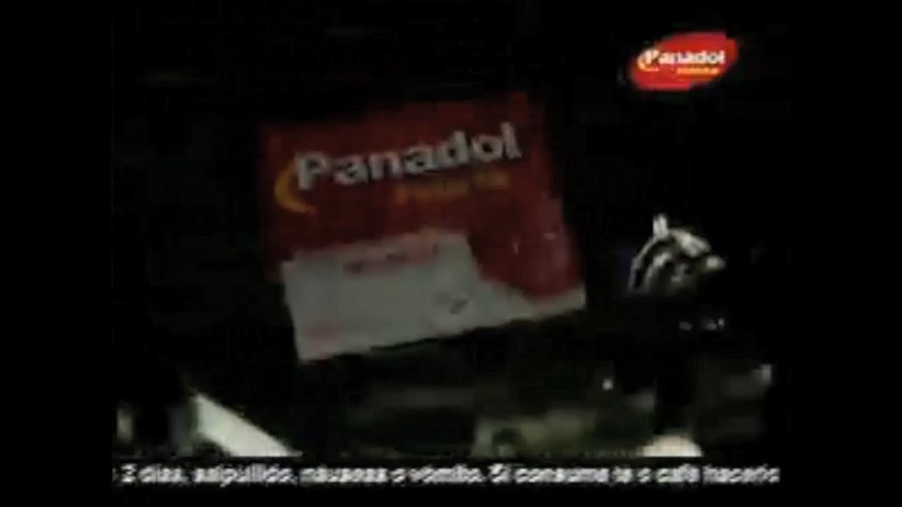 Comercial Panadol Forte (Versión Corta) (Perú, 2009/2010) - YouTube
