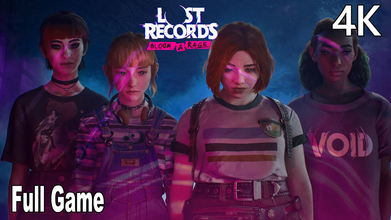Lost Records Bloom & Rage Gameplay Walkthrough Full Game Bloom 4K - YouTube