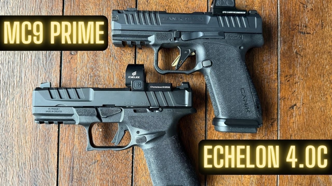Canik Prime vs Echelon 4.0C | Featured & Dimensions - YouTube