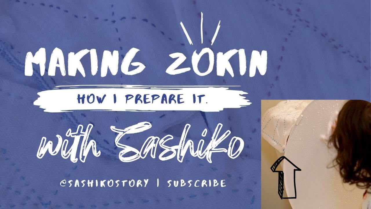 Zokin with Sashiko (Zokin as Cleaning Rug) & Apply it to Ordinary Days ...