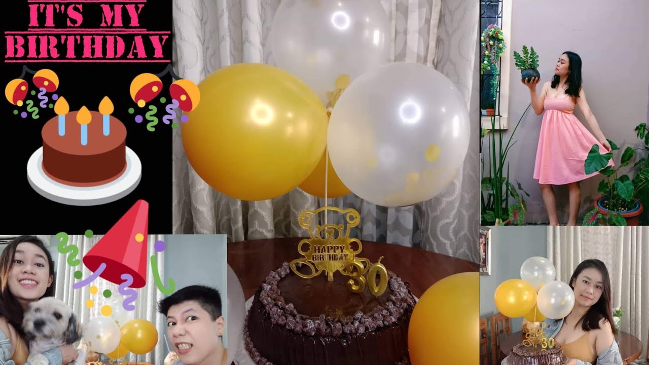 MY 30'th BIRTHDAY SIMPLE CELEBRATION (KAPAKNERS MIKEE)🎂🥳 PREPARED BY ...