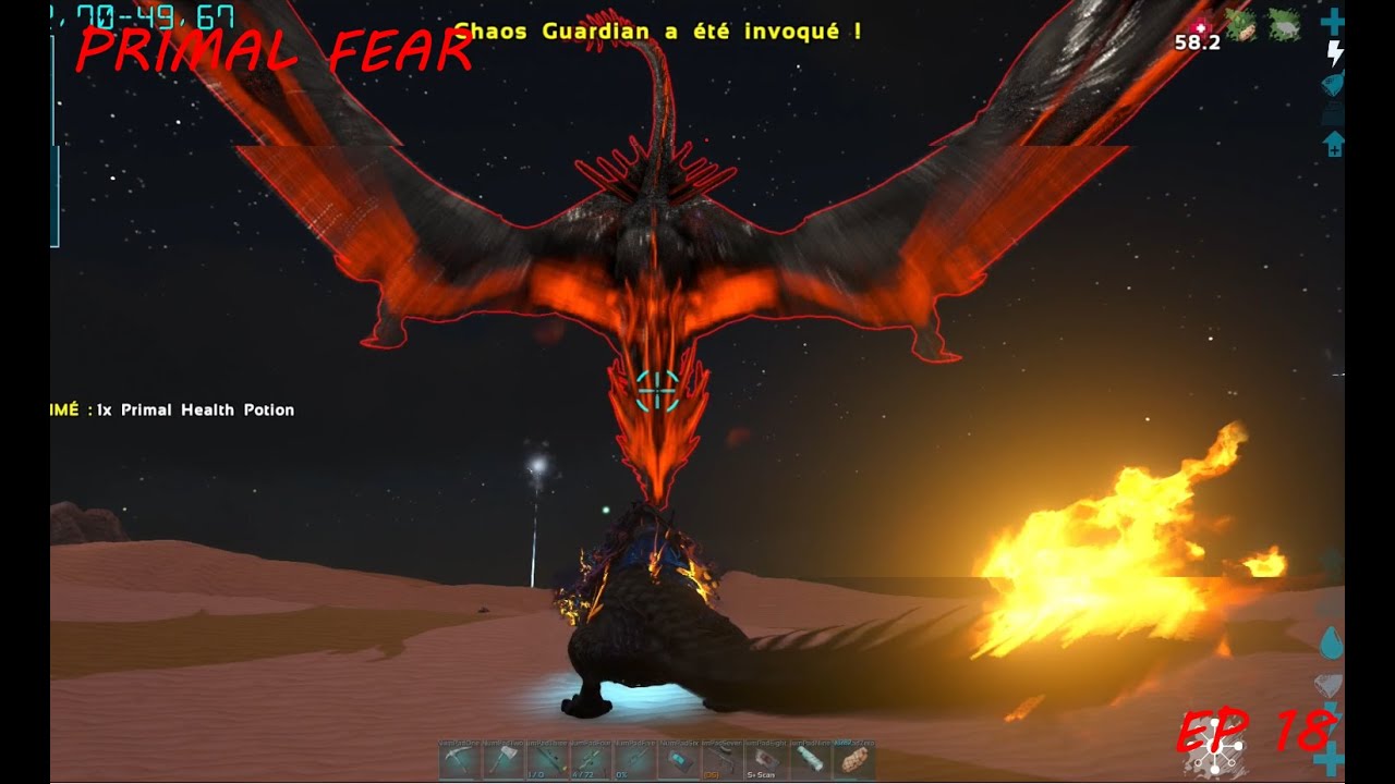 ARK PRIMAL FEAR # 18 - Il est temps de combattre le chaos guardian ...