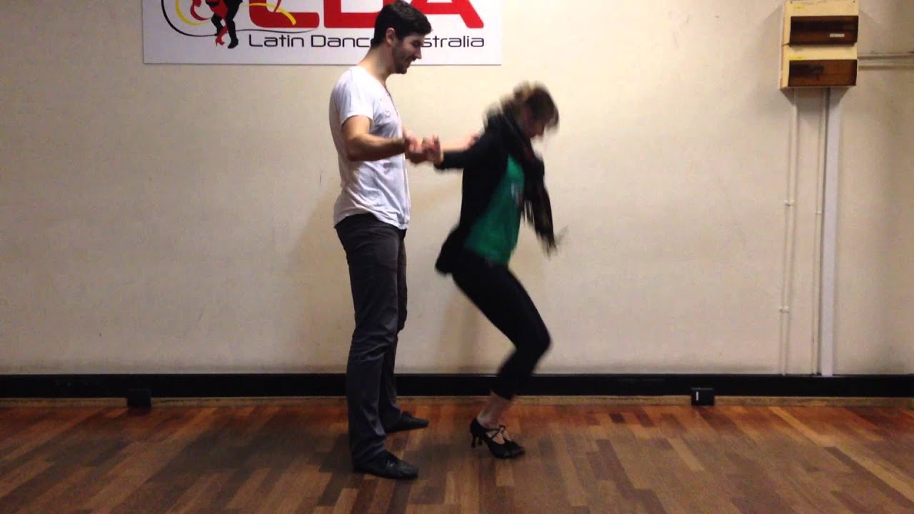 Advanced Salsa Move #188 - The Titanic - YouTube