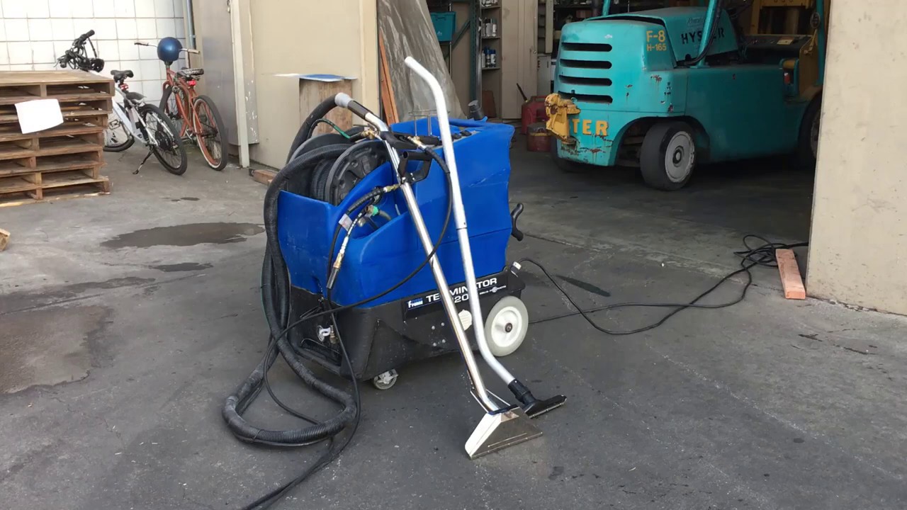Turbo Force Terminator 1200 Cleaning Machine Heated Carpet Extractor ...