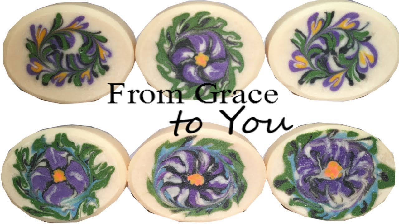 CREATING SOAP ART-CHAPTER 5 The Circle Swirl for Cold Process Soap ...