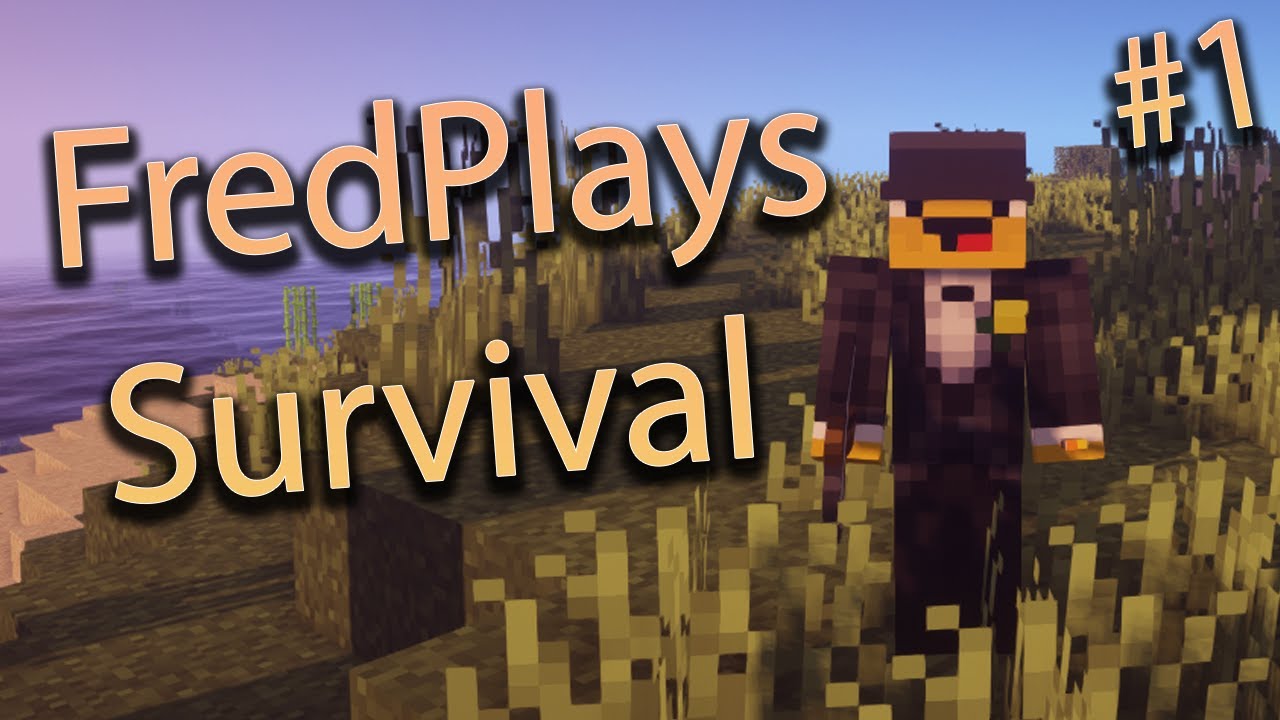 FredPlays Minecraft: Episode 1 - A FRESH START - YouTube