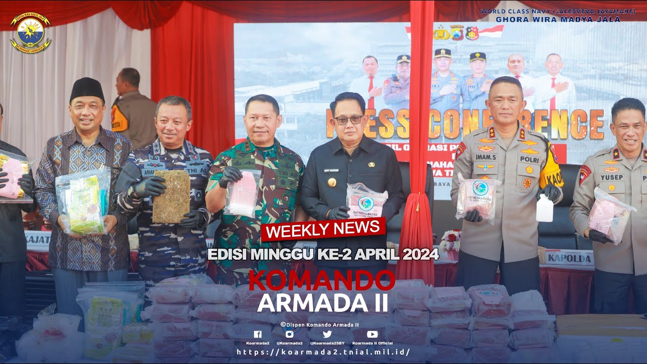 Weekly News Koarmada II Edisi Minggu Ke-2 April 2024 - YouTube
