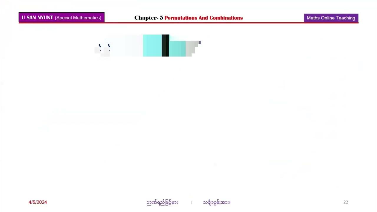 Chapter-5 Permutations and Combinations Part (7) - YouTube