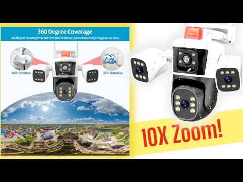 How To Connect IPC360 Home WIFI Camera 10X zoom - YouTube