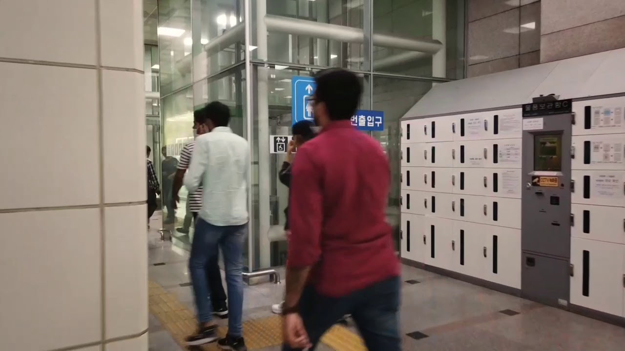 Suwon station outside and inside - YouTube