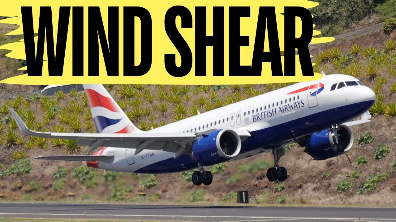 TOUCH & GO With Wind Shear at Madeira Funchal Airport - British Airways ...