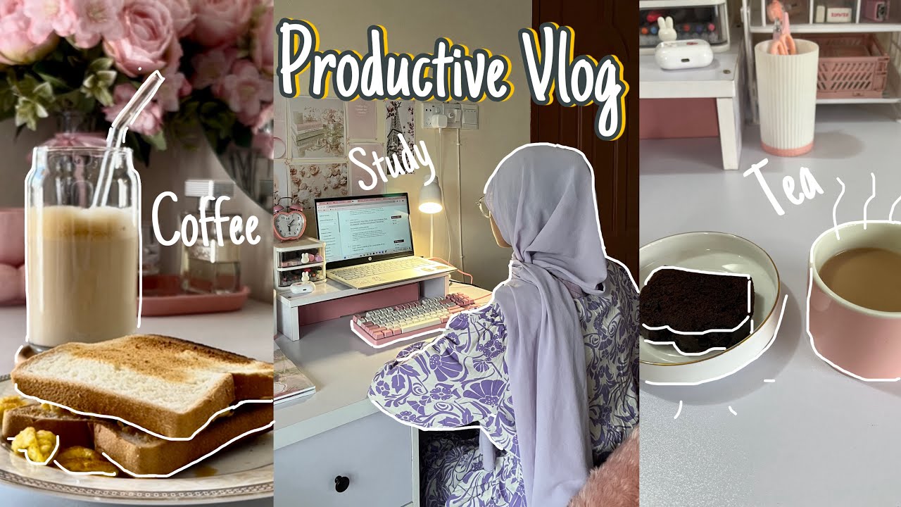 Daily vlog ☕️📚| Study vlog, What I eat, Prayer, Skincare - YouTube