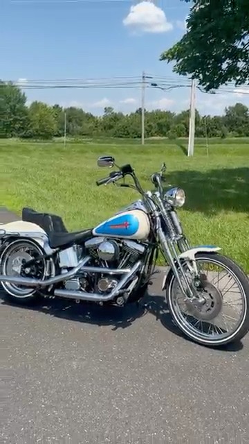 1993 Harley-Davidson FXSTS Springer Softail 9k Miles Factory Custom ...