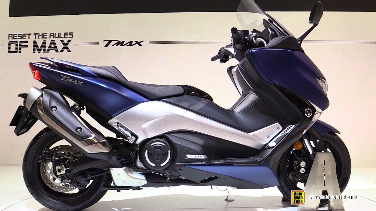 2017 Yamaha TMax DX - Walkaround - Debut at 2016 EICMA Milan - YouTube
