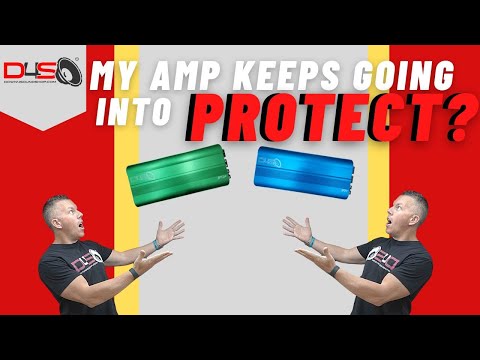 WHAT DO I DO WHEN MY AMP GOES INTO PROTECT?