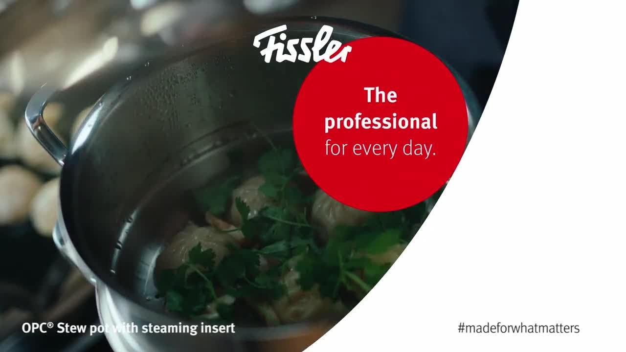 Original-Profi Collection® Large Stew Pot w/ Steamer - the professional ...