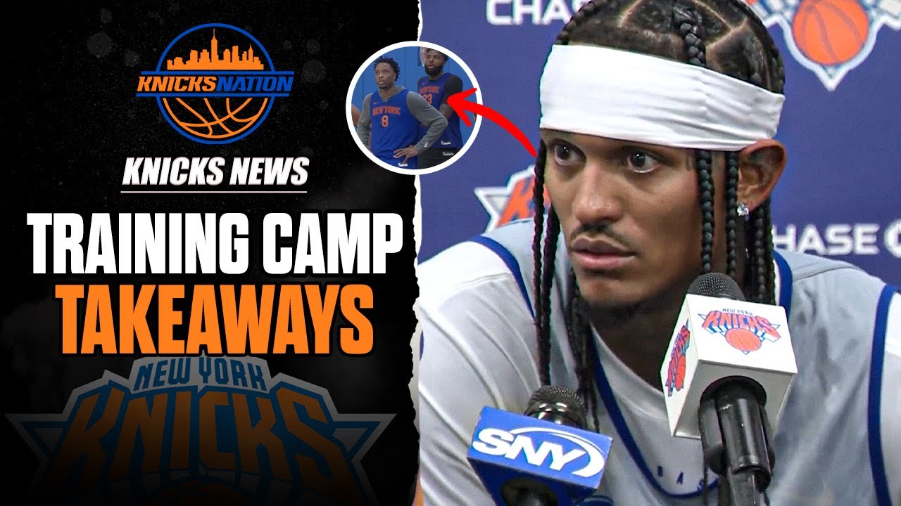 Knicks Camp Day 1: Highlights & Reactions - YouTube