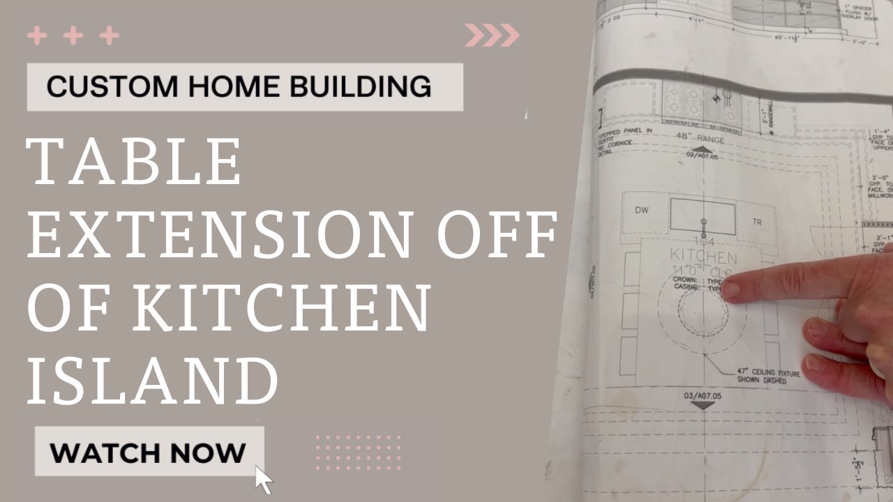Table Extension Master Plan: An Inside Look at Our Island Upgrade - YouTube