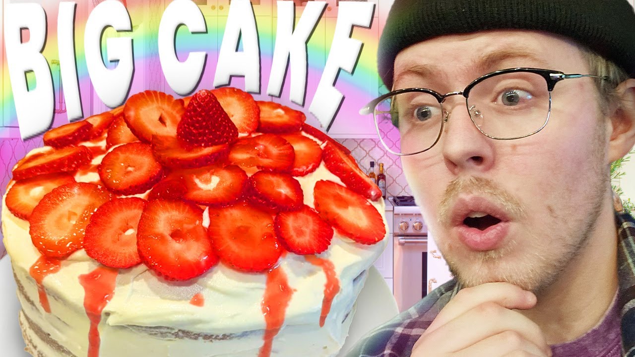 I Tried Baking a 5 Layer Cake - YouTube