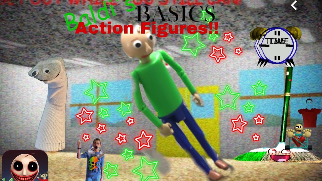 Unboxing The Baldi's Basics Action Figure (Offical Item!) - YouTube