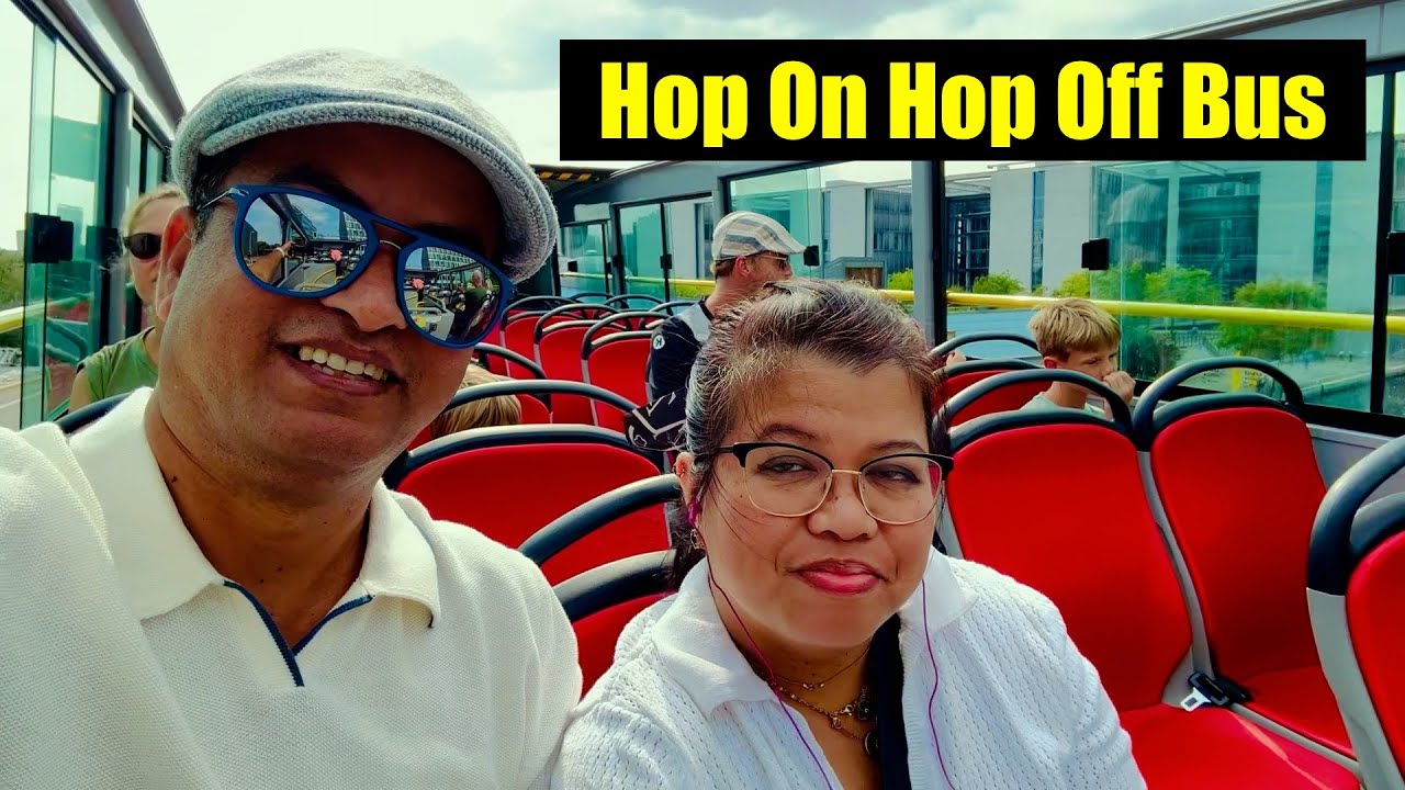 Exploring Berlin City by Hop On Hop Off Open Roof Bus - YouTube