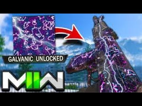 DEBLOQUER the NEW GALVANIC CAMO (sans jouer) sur MW2 ET warzone 2 - YouTube