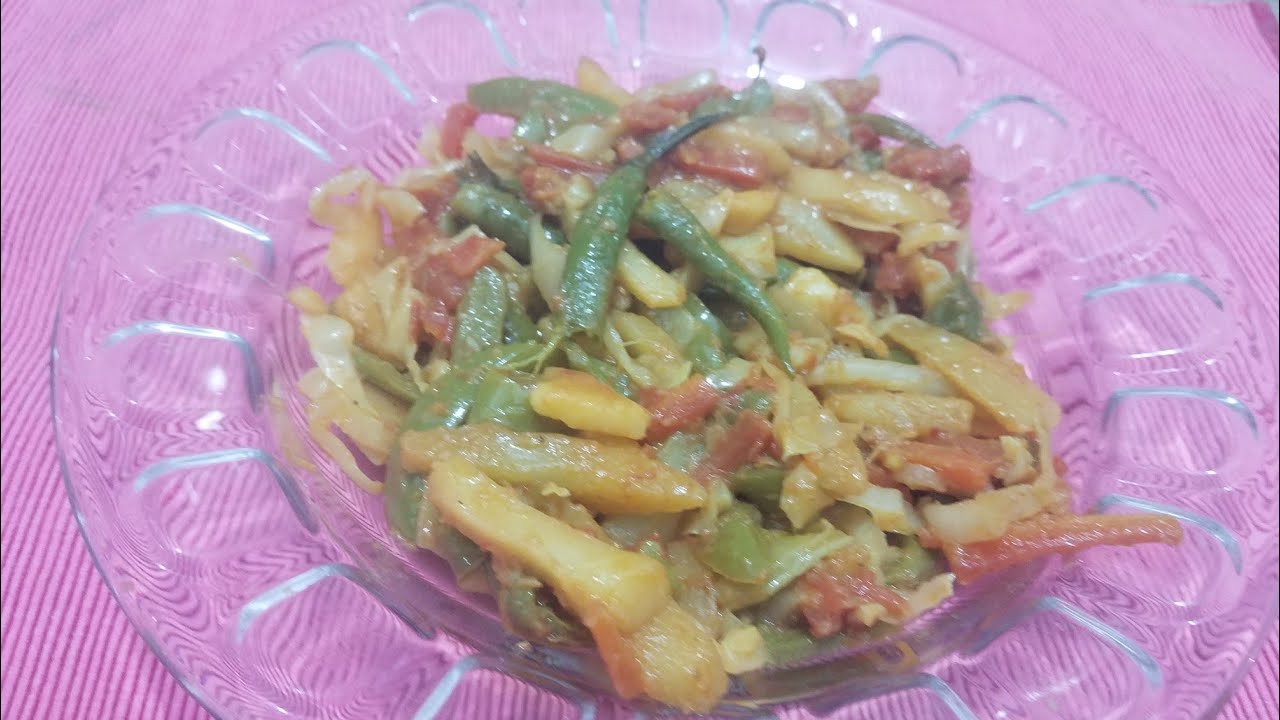Chinese Vegetable recipe |winter special sabzi recipe - YouTube