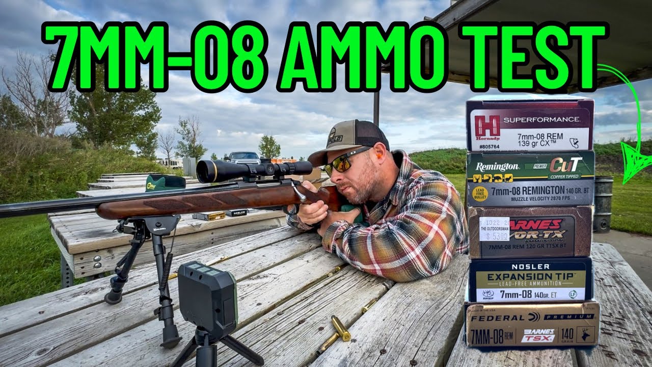 7mm-08 Copper Ammo Test - Best for elk? - YouTube
