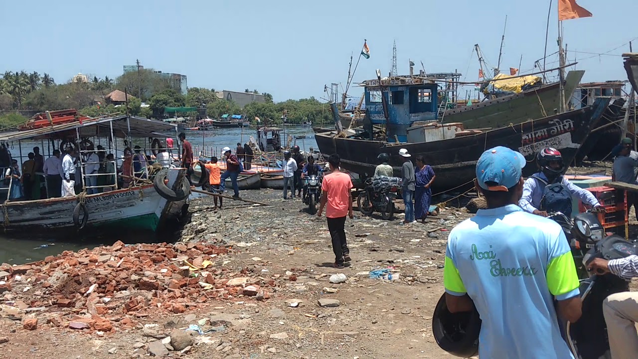FREE Footage..Versova Madh Jetty Boat - YouTube
