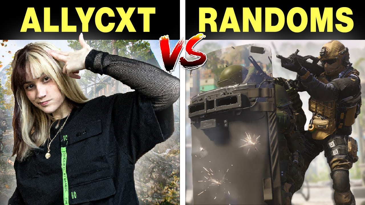 ALLYCXT DESTROYS RANDOMS IN MW3 - YouTube