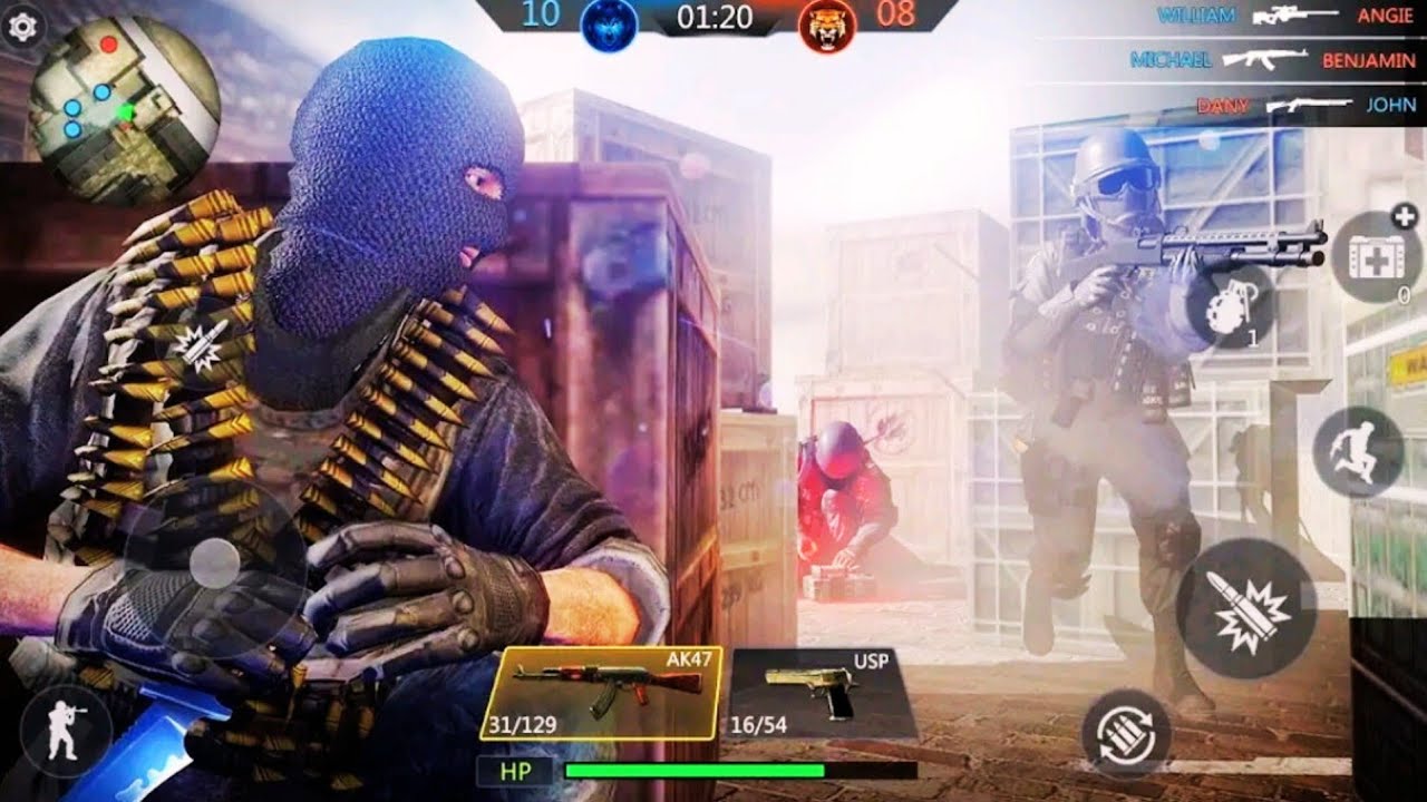 FPS Online Strike PVP Shooter Online Strike Game Android & Ios Gameplay ...