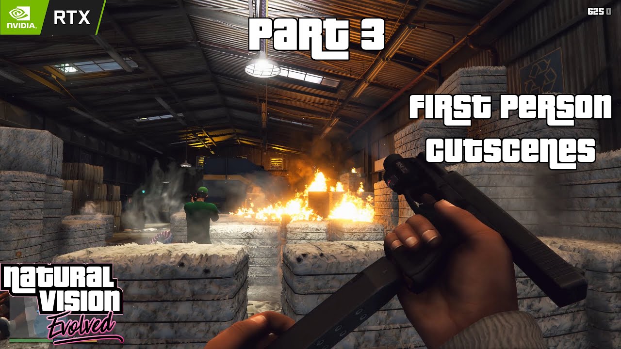 GTA 5 SP Walkthrough With First Person Cutscenes & Realistic Graphics ...