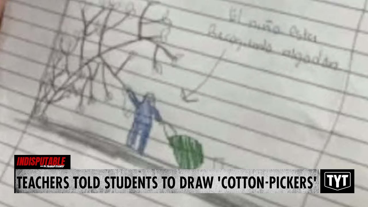 Teachers Told Students To Draw 'Cotton-Pickers' - YouTube