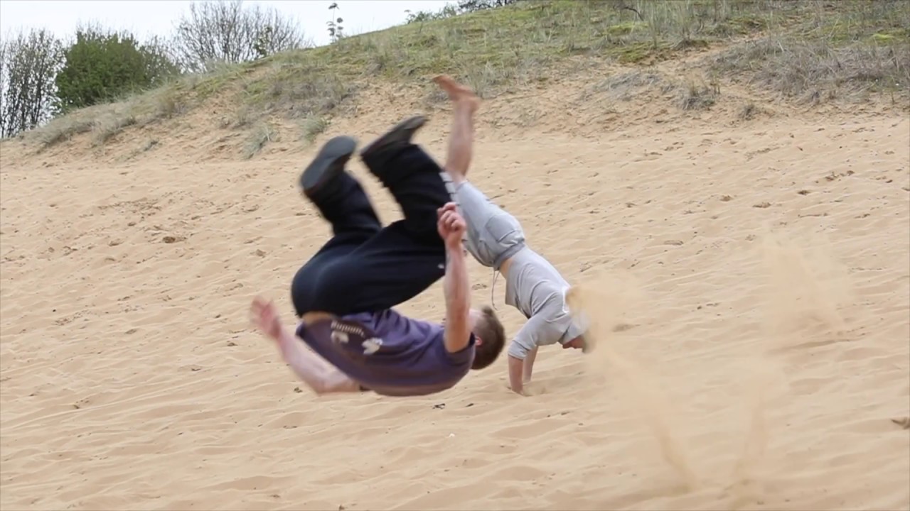 Beach Parkour - YouTube