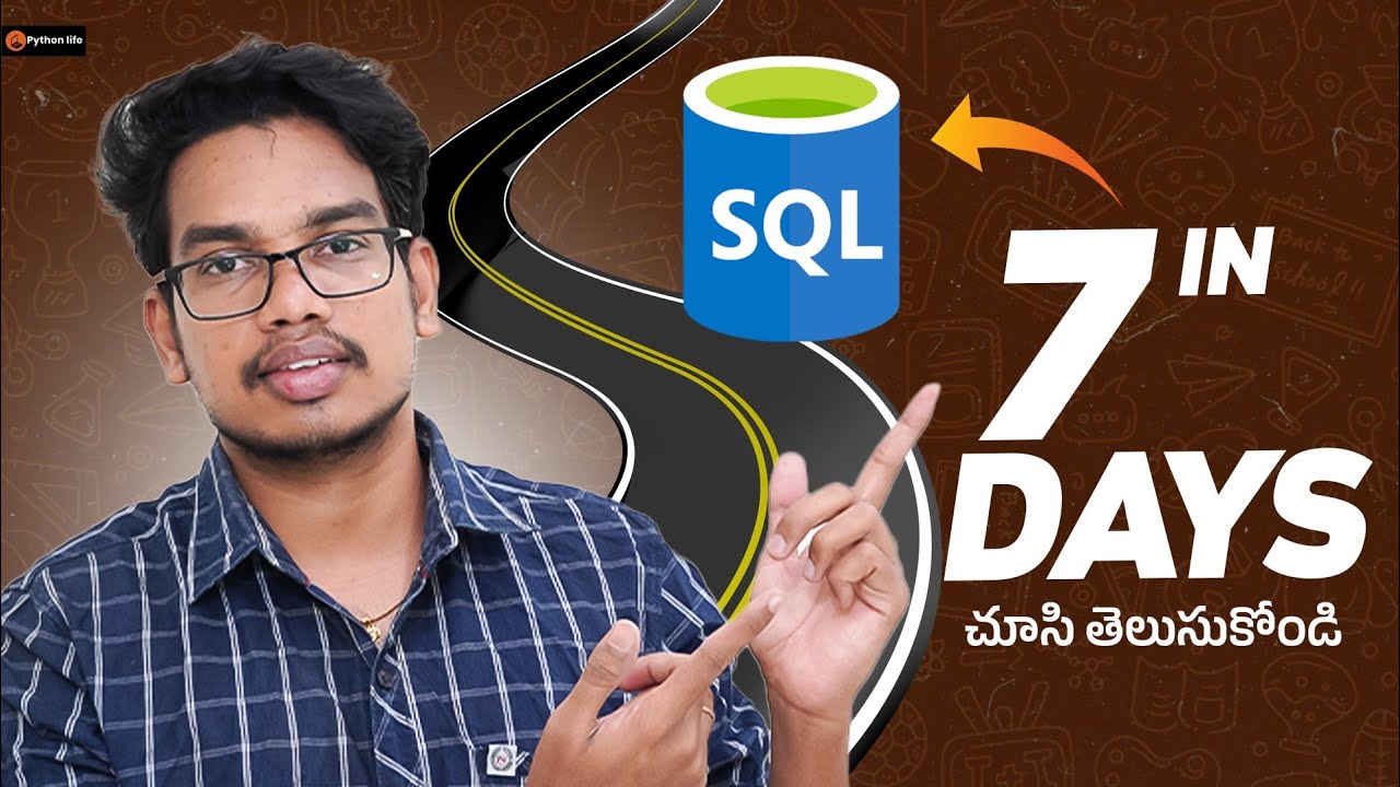 Learn Sql In 7 Days Sql In Telugu Youtube