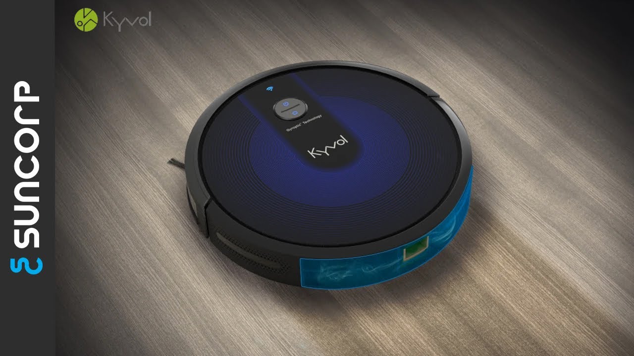 SUNCORP - KYVOL Robot Aspirador WIFI E31 - YouTube