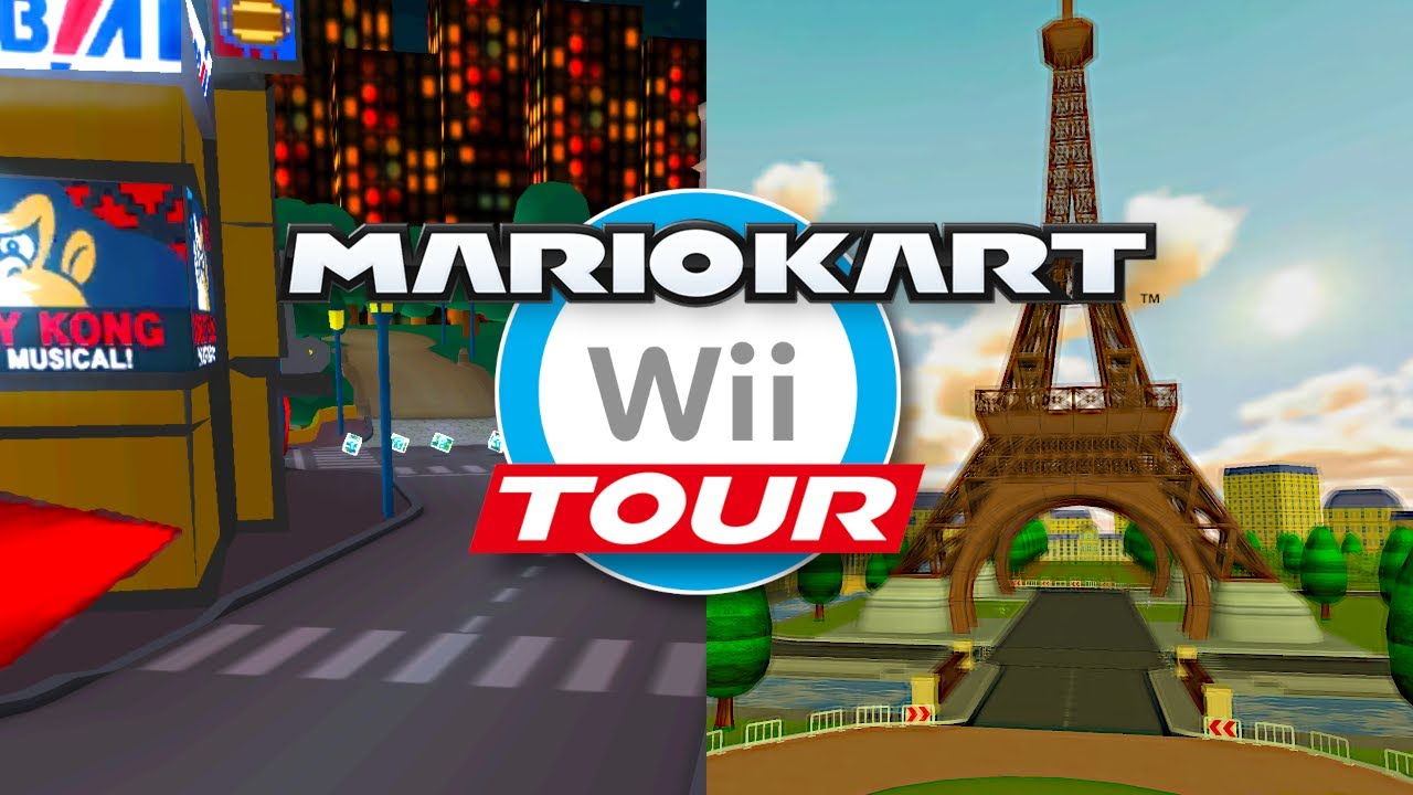 Mario Kart Tour Tracks in Mario Kart Wii - YouTube