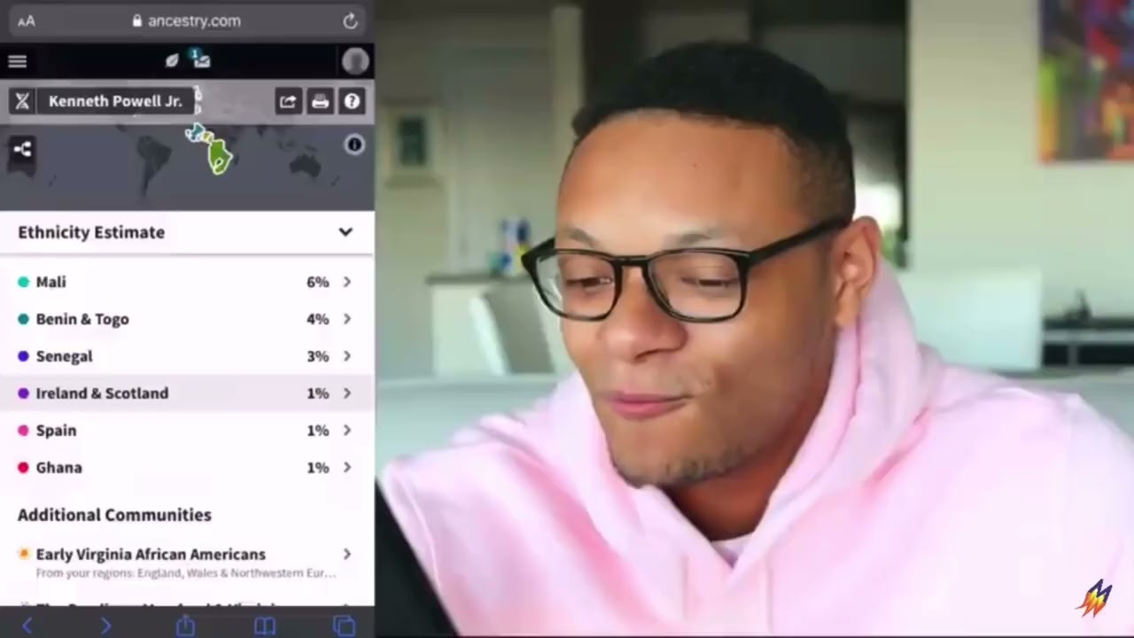 Light skinned GRIFFE shares his ancestry DNA results - YouTube